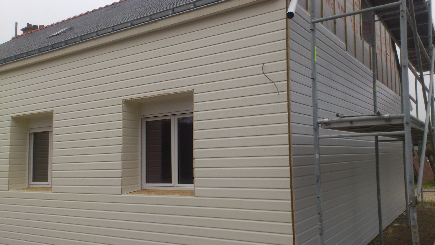 ITE - Isolation par l'exterieur - Cmp Moreau - Ferel - Arzal - Morbihan